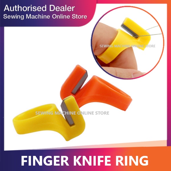 🔥READY STOCK🔥 ABS Finger Knife Ring / Cincin Pemotong Benang / Thread ...