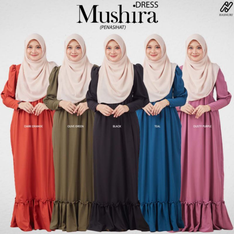 🌹🌹DRESS MUSHIRA Collection By Hasnuri 🌹🌹 | Shopee Malaysia