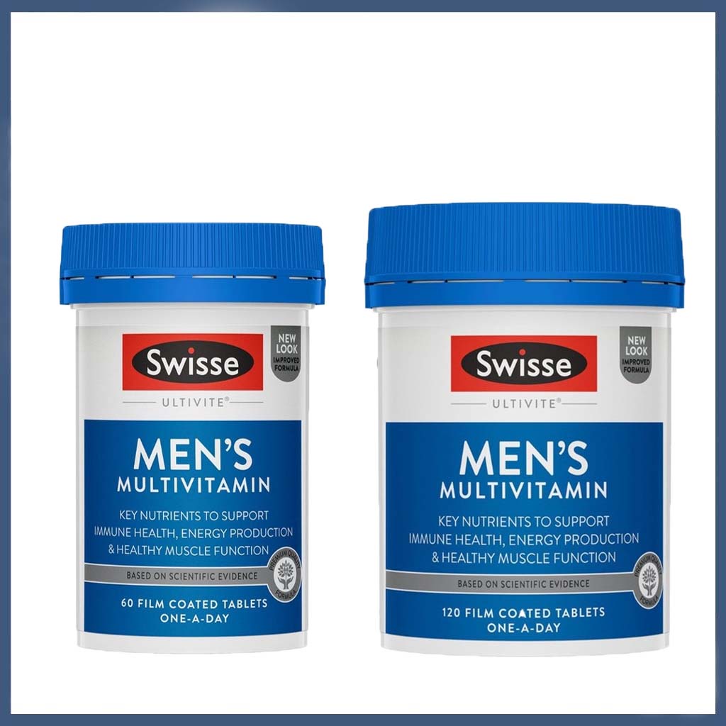 Swisse Men's Ultivite Multivitamin (60/120 Tablets) | Shopee Malaysia