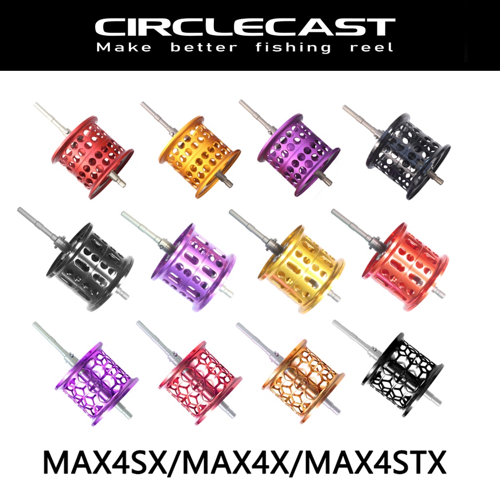 Circlevast Refit BFS Spool for ABU MAX4SX,MAX4,MAX4STX Ultralight Spool ...
