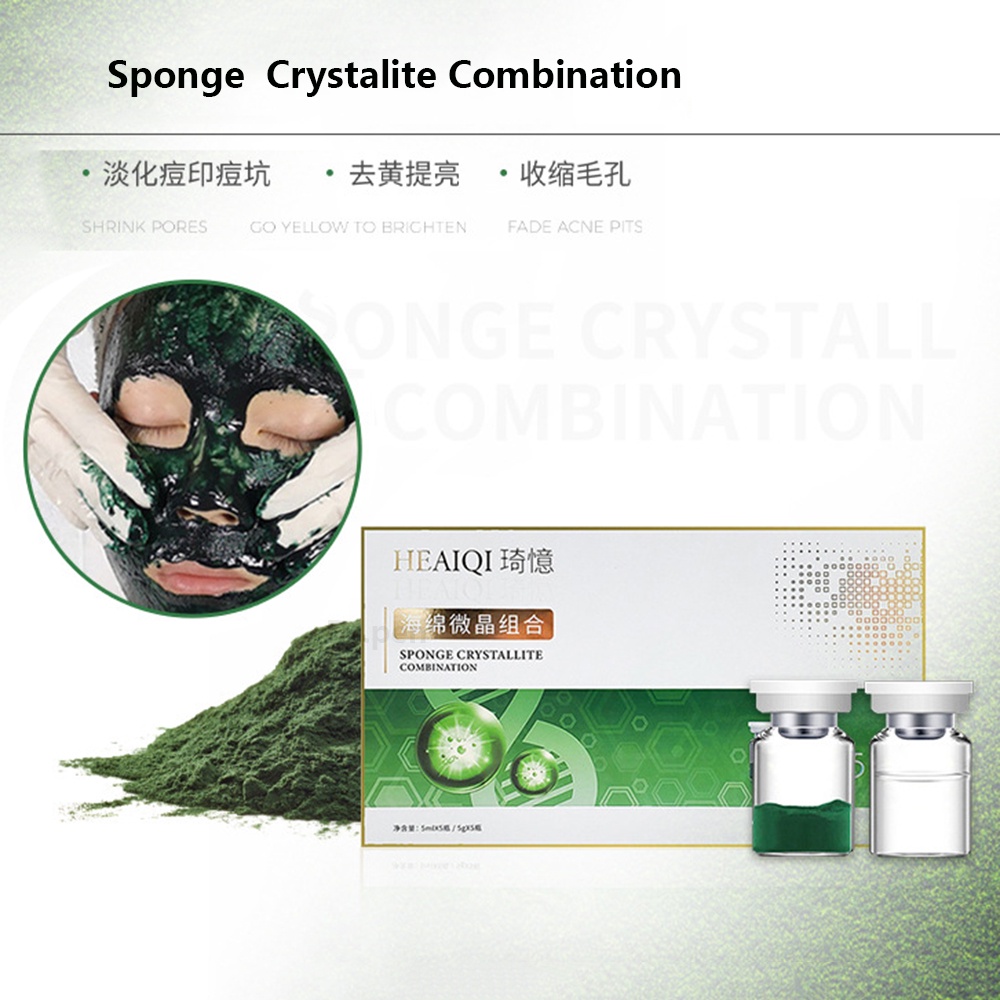 Sponge Micro-needle Freeze-dried Powder Repair Acne Clean Hair ...