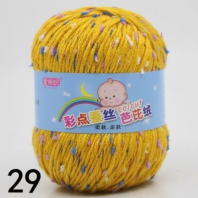 Benang Kait Dot Yarn Crochet Yarns Knitting Yarn Benang Soft Berry Dot ...