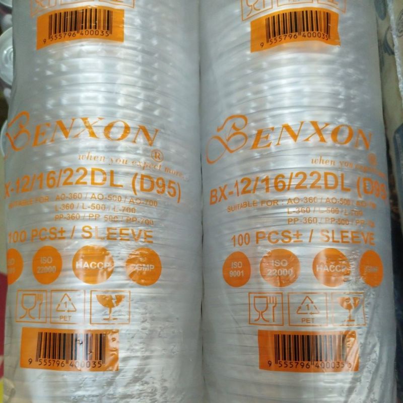 Benxon Disposable Cup Dome Lid / Tudung / Penutup Cup Plastik | Shopee ...