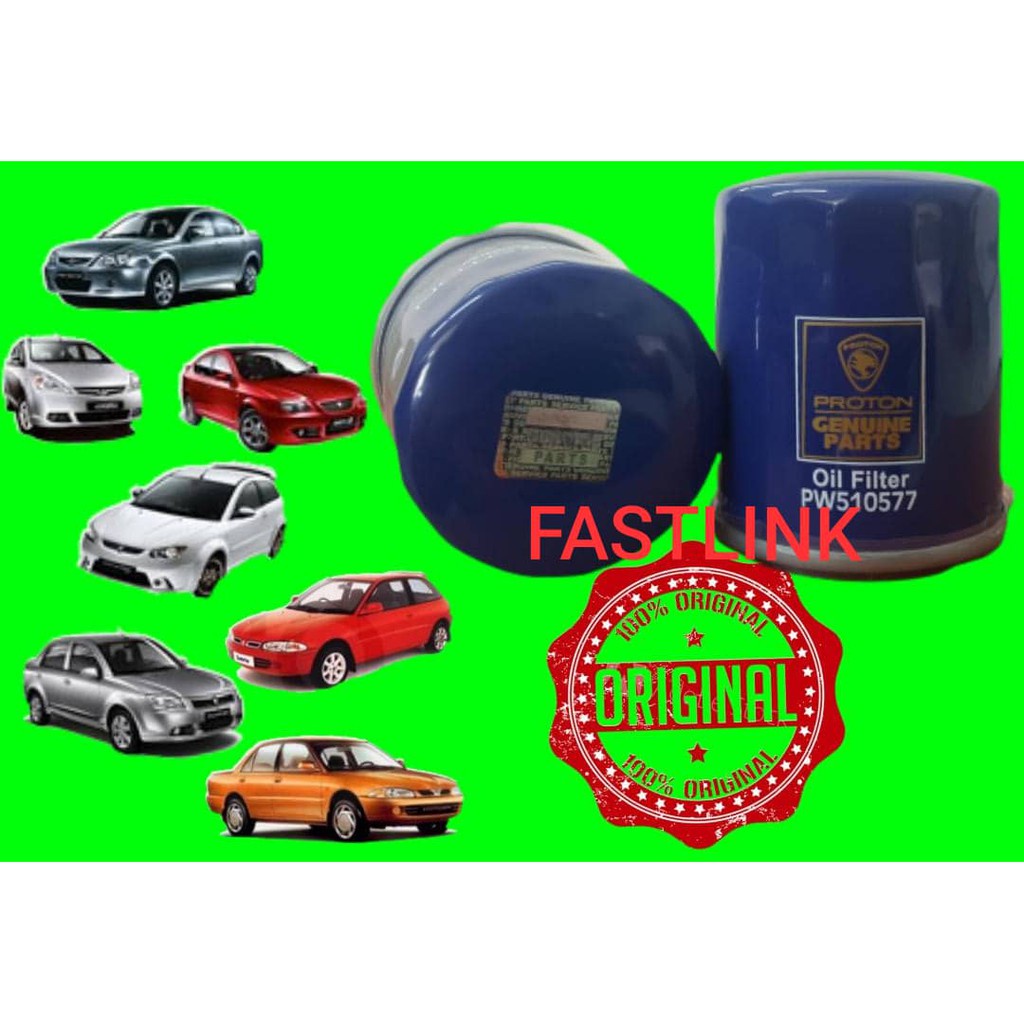 ORIGINAL PROTON WIRA WAJA ISWARA EXORA BLM GEN2 PERSONA OIL FILTER 100% ...