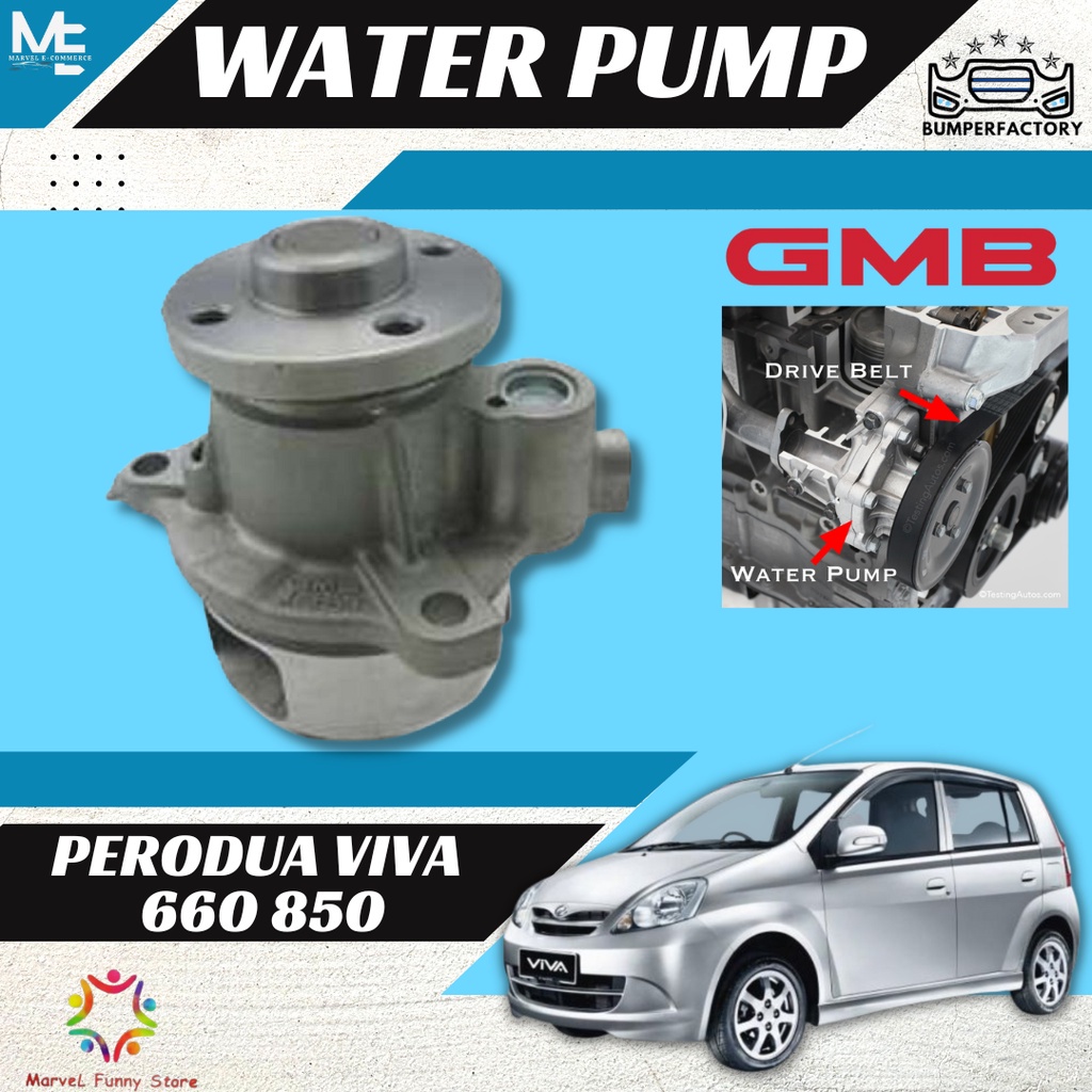 Perodua Viva 660 850 Water Pump | Shopee Malaysia