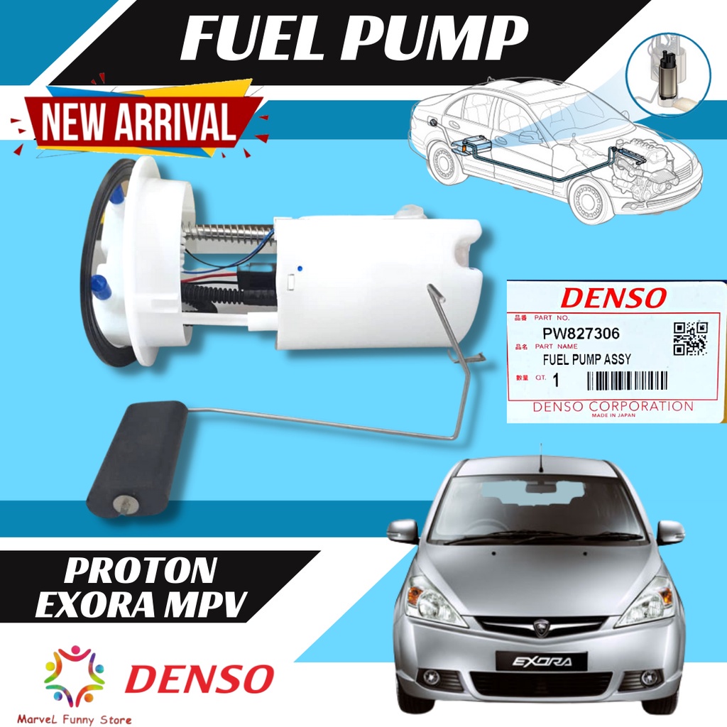 Proton Exora / Exora Bold / Preve Denso Fuel Pump Pw827306 Pw920880 ...