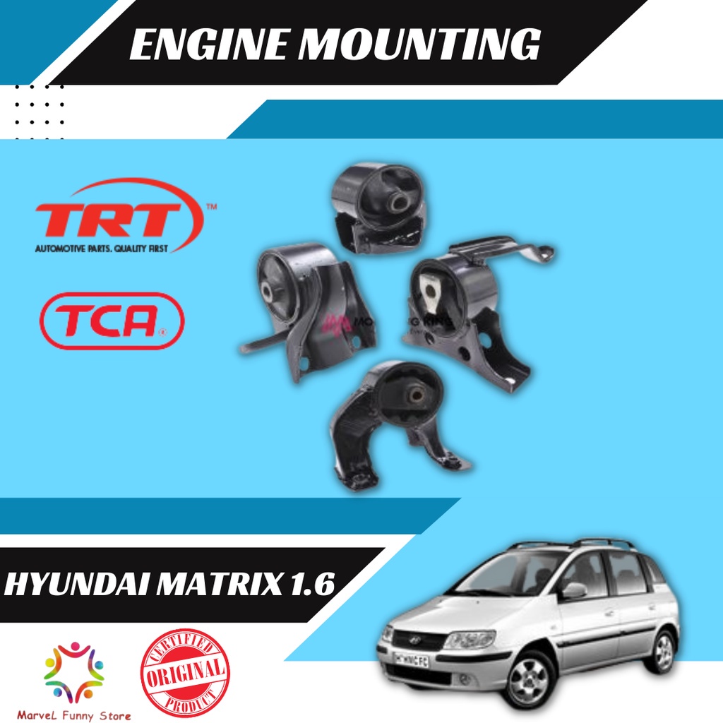 Hyundai Matrix 1.6 Auto Tca Trt Engine Mounting Kit | Shopee Malaysia