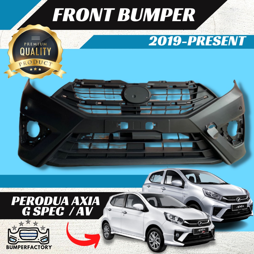 Perodua Axia 2020 G Spec Axia Av 2019 Front Bumper Depan Rear Bumper ...
