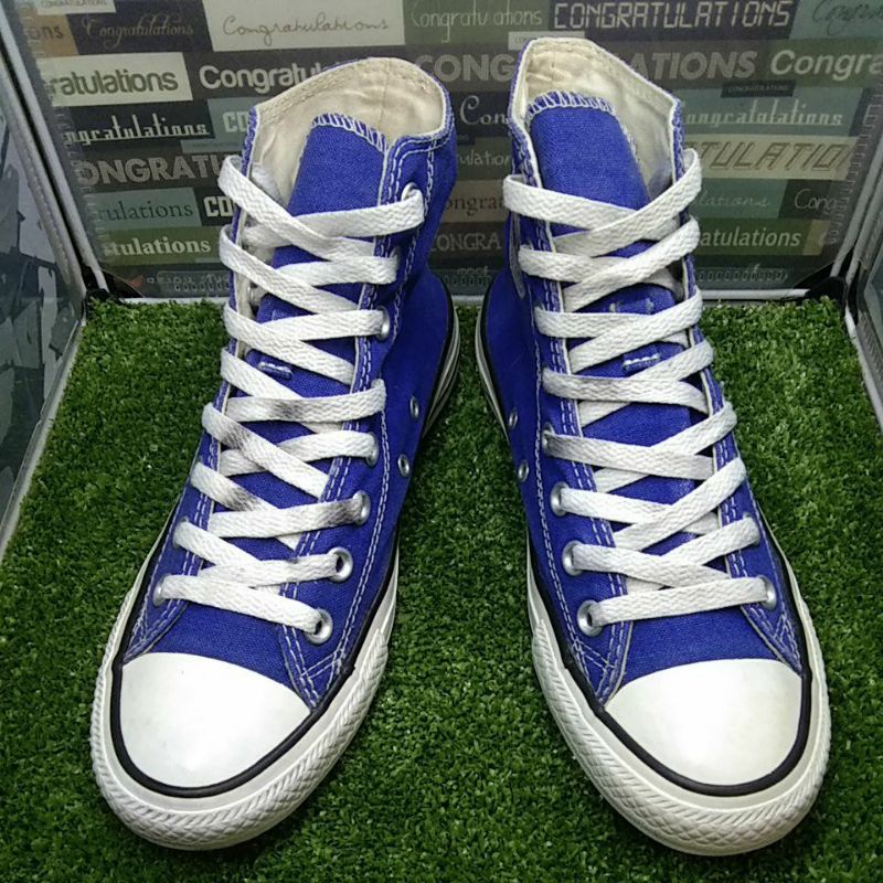 KASUT CONVERSE CHUCK TAYLOR ALL STAR BIRU HIGHCUT BUNDLE (6.5 UK ...