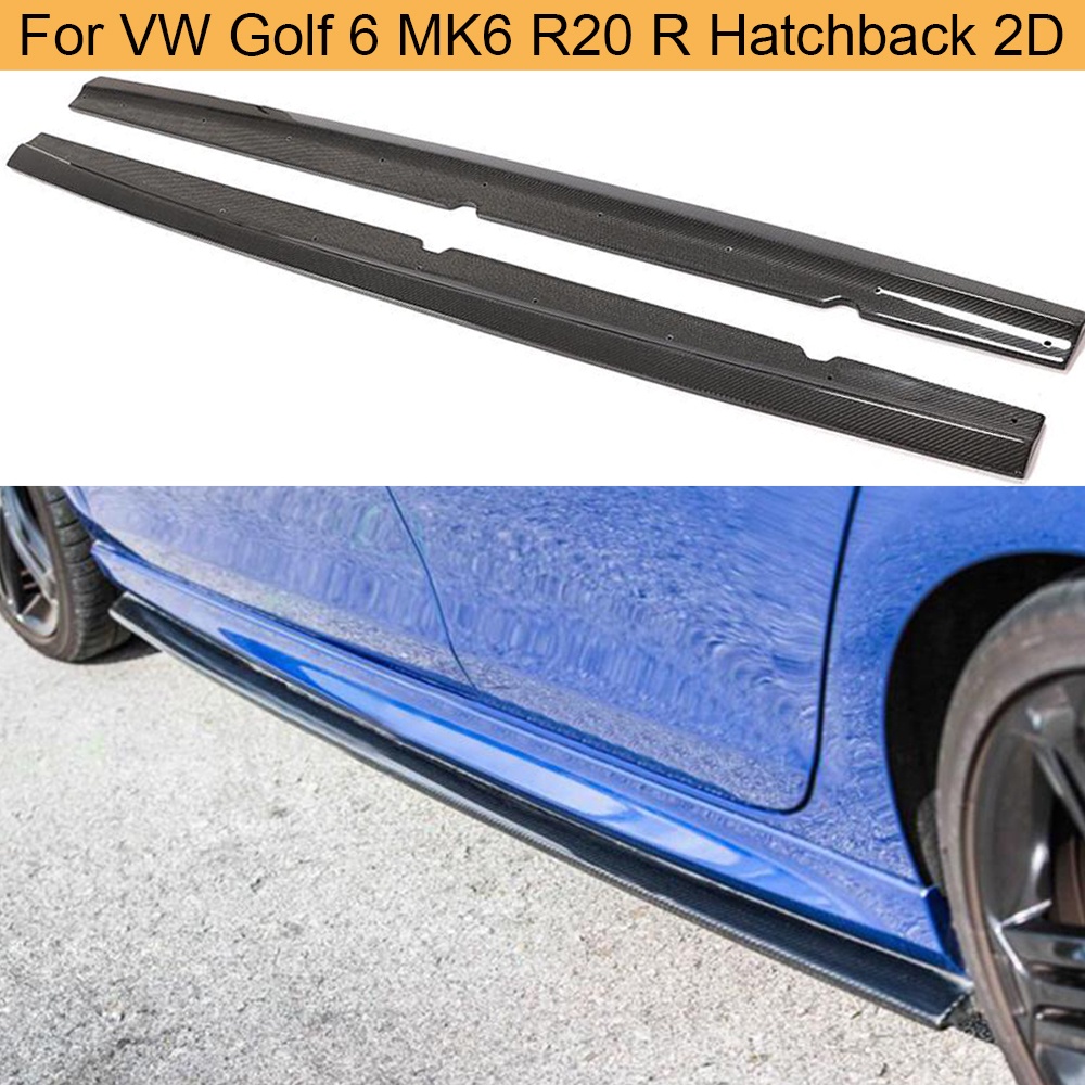 Car Side Skirts Body Kits For Volkswagen VW Golf 6 VI MK6 R20 R ...