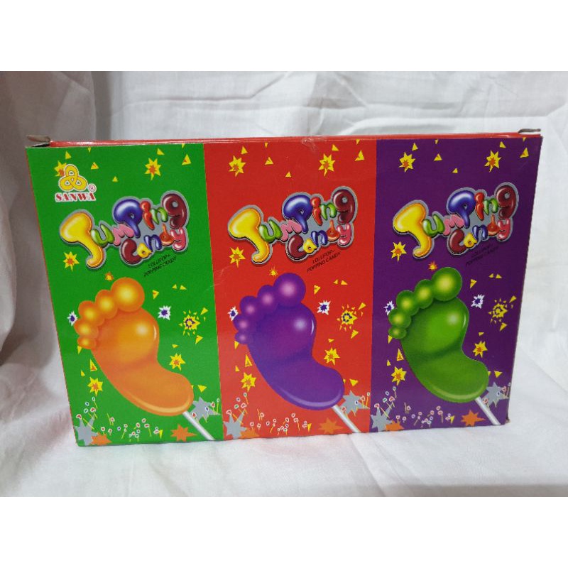Sanwa jumping candy lollipop + popping candy 13g X 30pcs | Shopee Malaysia