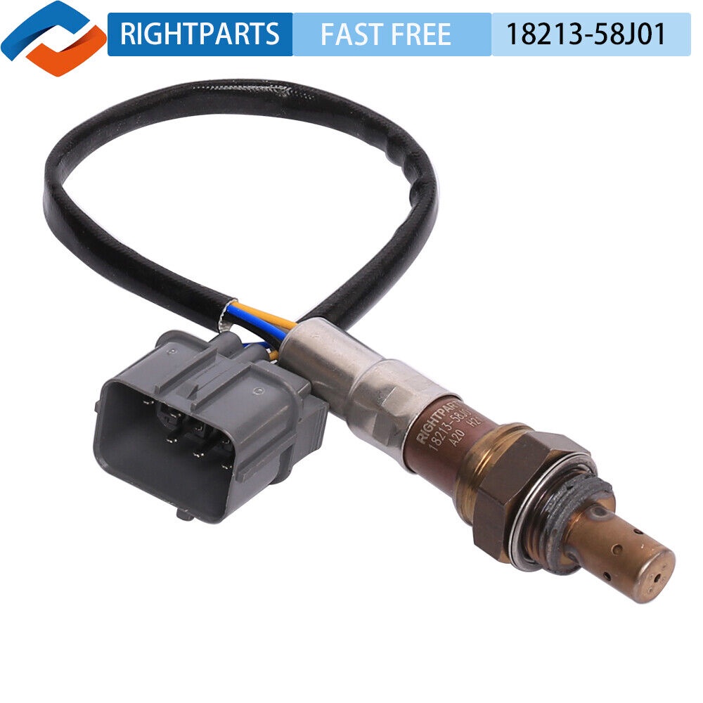 RIGHTPARTS 18213-58J01 1821358J01 Lambda Car O2 Oxygen Sensor For Suzuki DA64V HE22S MH21S MH22S ...
