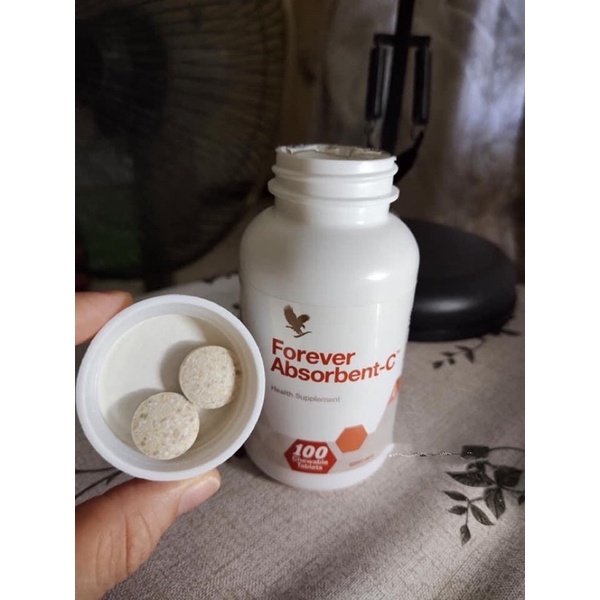 Forever Living Absorbent-C🍊(100 chewable tablets) 维他命 C | Shopee Malaysia