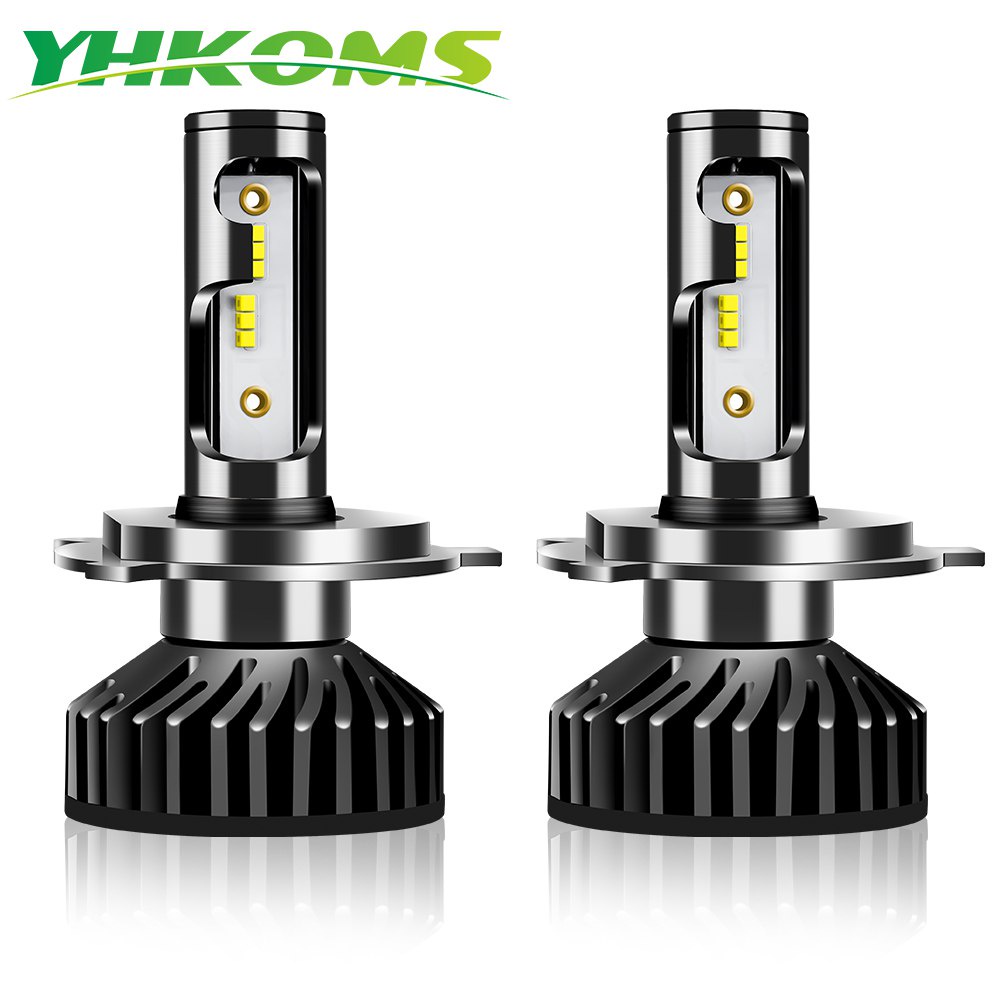 YHKOMS Car Headlight H4 H7 LED Canbus ZES 100W 12000LM H1 H3 H8 H9 H11 9005 HB3 9006 HB4 880 881 ...