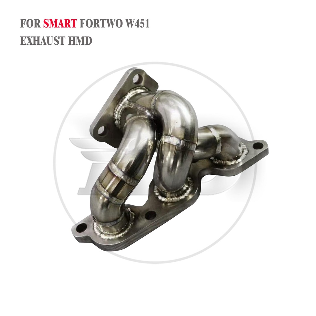 HMD Exhaust System High Flow Performance Headers for Smart Fortwo Coupe ...