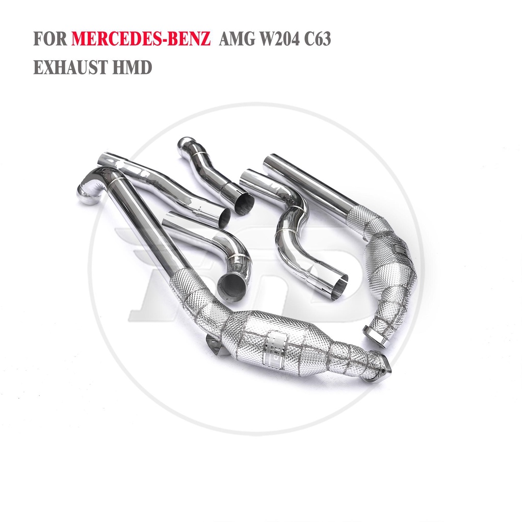 HMD Exhaust System High Flow Performance Downpipe for Mercedes-Benz AMG ...