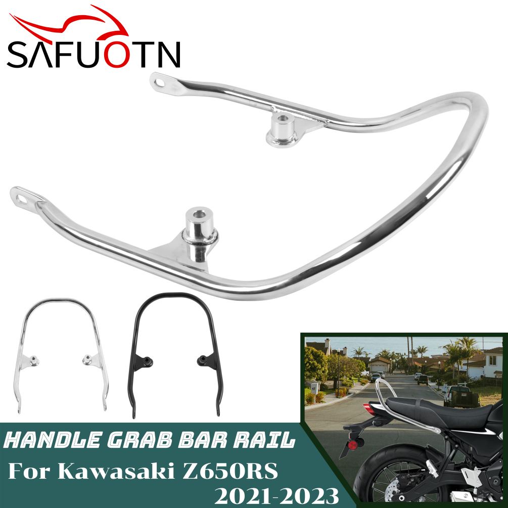 Z650RS Rear Luggage Rack Passenger Handgrip Rail Bar Support Bracket ...
