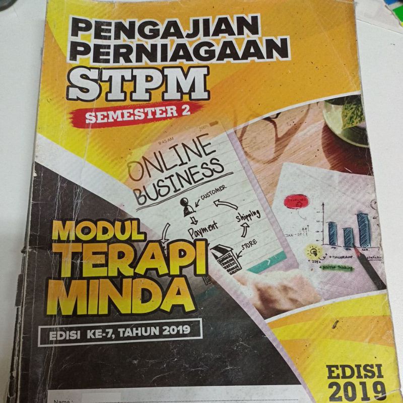 PENGAJIAN PERNIAGAAN MODUL TERAPI MINDA EDISI 2019 | Shopee Malaysia