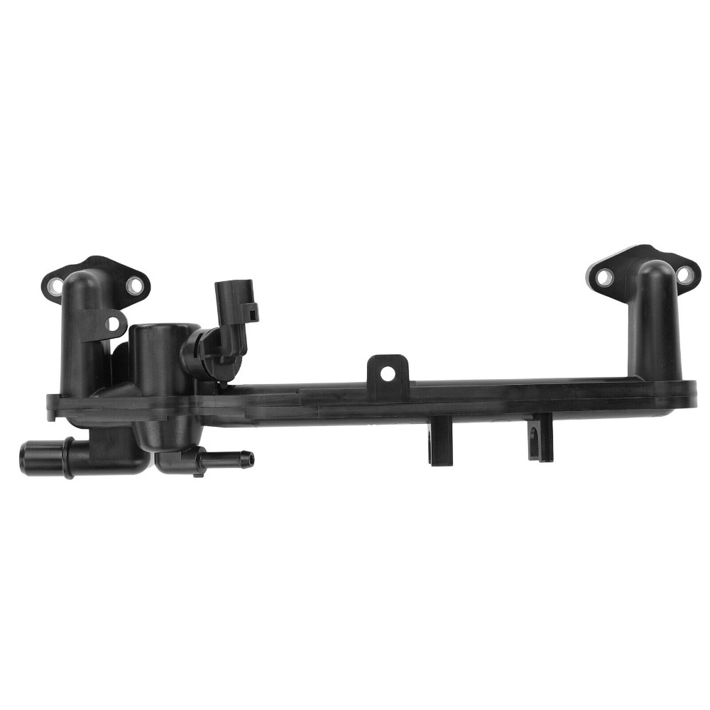 Outlet Flange Coolant Pipe w/ Sensor LR018273 LR109402 for Land Rover ...