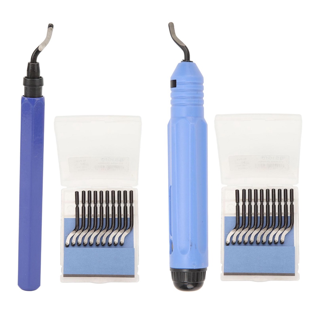 1 Set Deburring Tool with 10 Blades Edge Burr Remover Removal Tool for ...