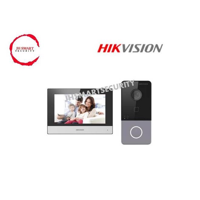 HIKVISION DS-KIS603-P IP Video Intercom Kit | Shopee Malaysia