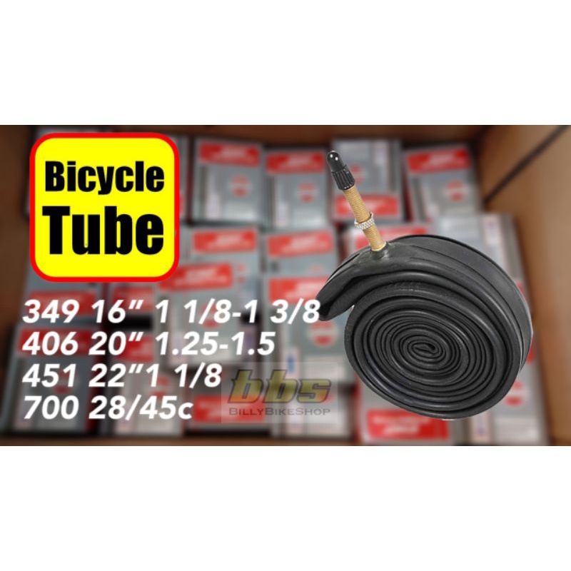 Bicycle Inner Tube 406 451 700c 48mm 60mm CST Kenda EWT FOLDING TOURING | Shopee Malaysia