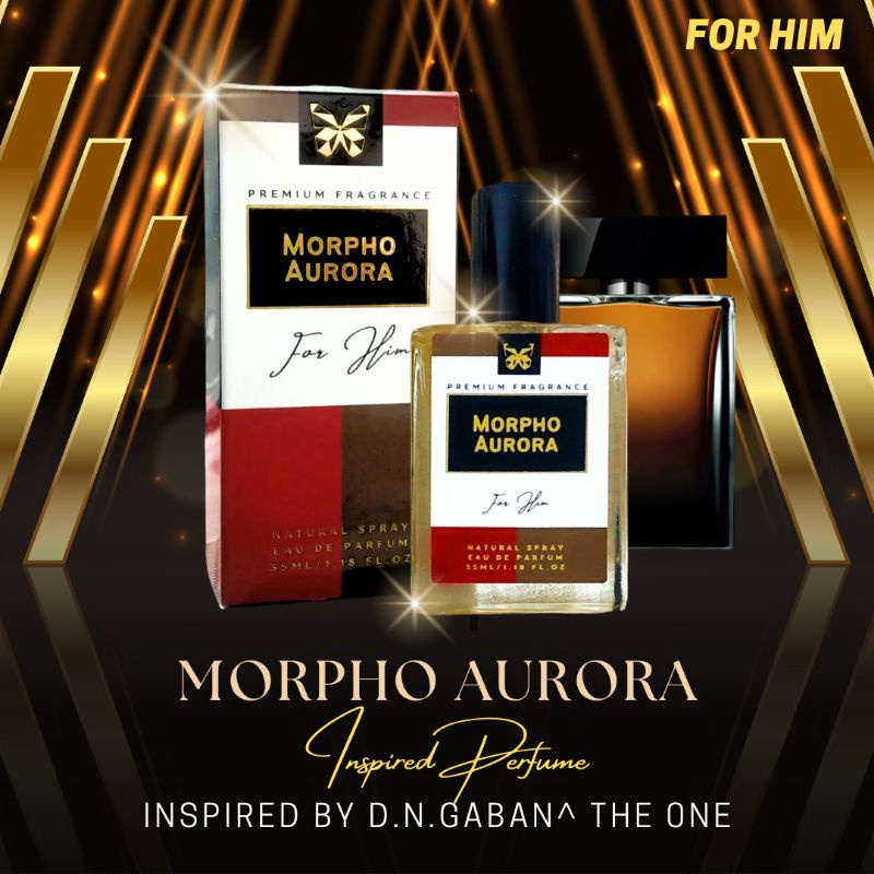 Morpho Aurora Perfume MEN - D0lc3 & Gab. - The 0ne (35ML) | Shopee Malaysia