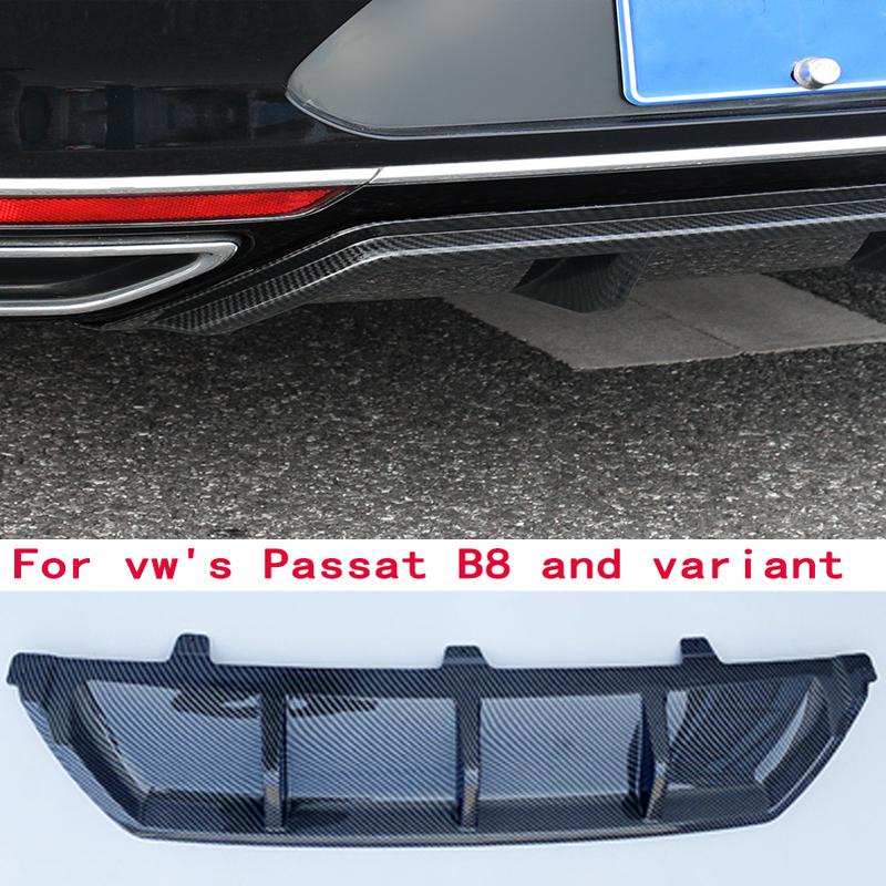 For Passat B8 Variant Rear Spoiler 2016 2017 2018 2019 GTE Bumper ...