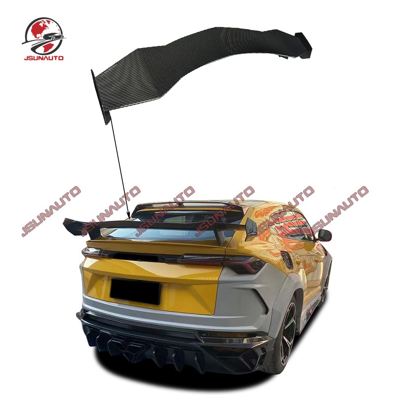 Carbon Fiber Rear Spoiler For Lamborghini URUS M Style Body Kit Rear ...