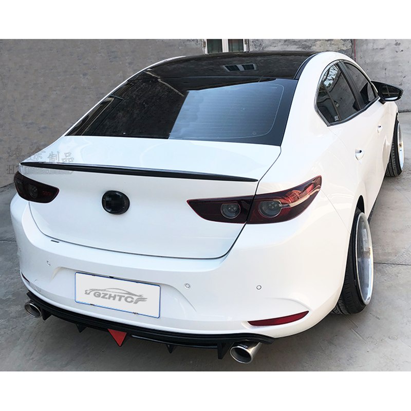 For Mazda 3 Axela Spoiler 2020-2021 Mazda3 Axela yck carbon fiber Rear ...