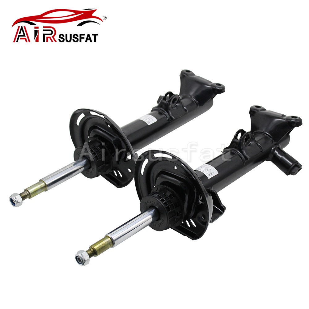 Pair Front Air Suspension Shock Absorber Struts With ADS For Mercedes ...