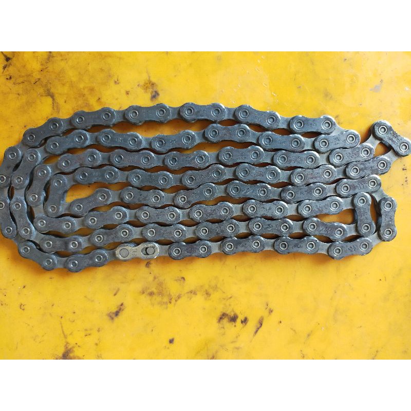 Shimano DEORE XT m8100 chain used LESS THAN 1 MONTH genuine 12 SPEED ...