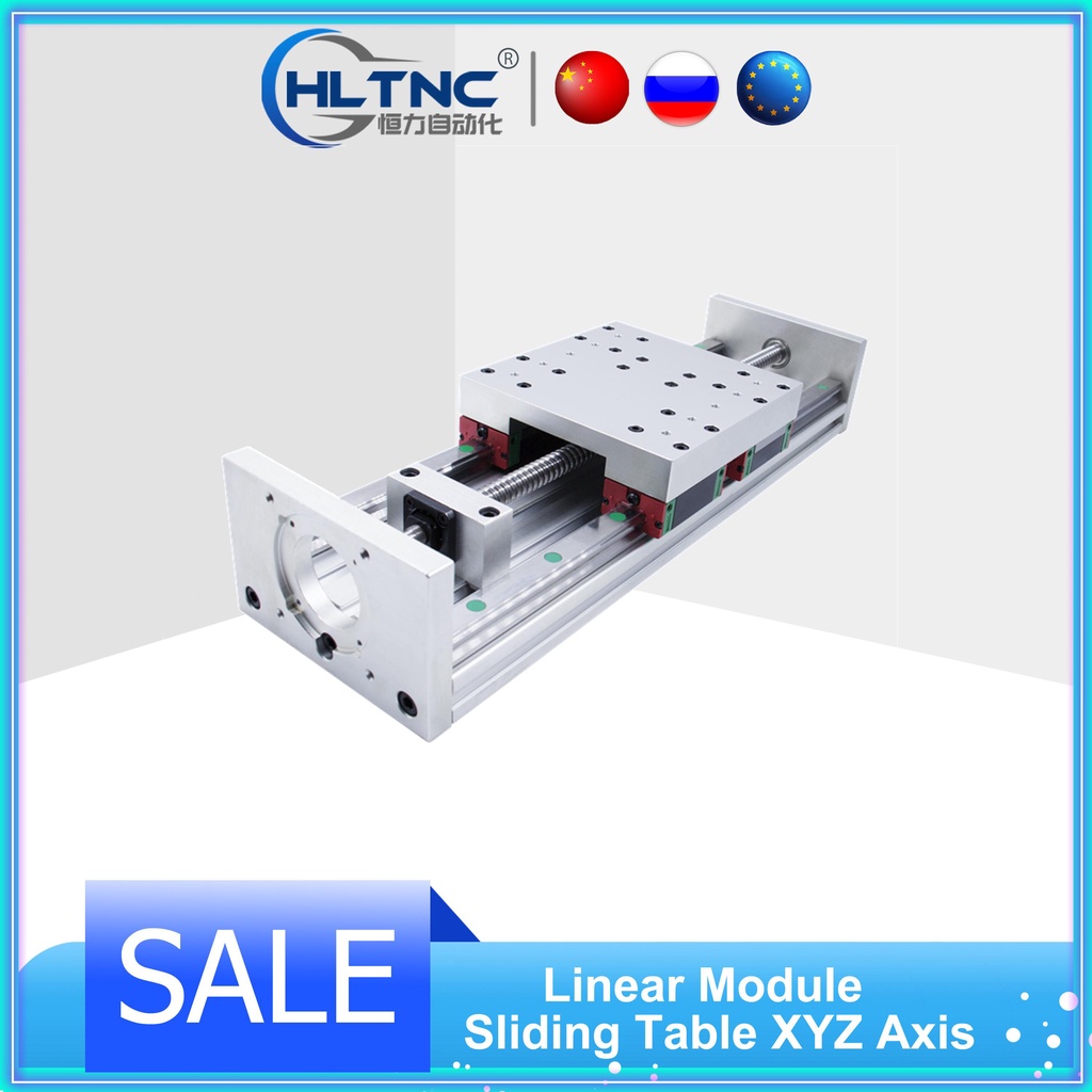 XYZ Sliding Table HGH20CA HGR20 Linear Rail SFU1605 SFU1610 Ball Screw ...