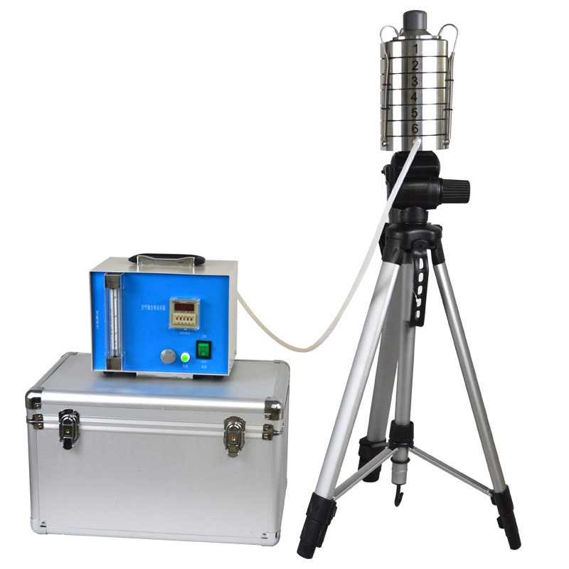 Six-stage sieve perforated air microbial sampler Airborne dust bacteria ...