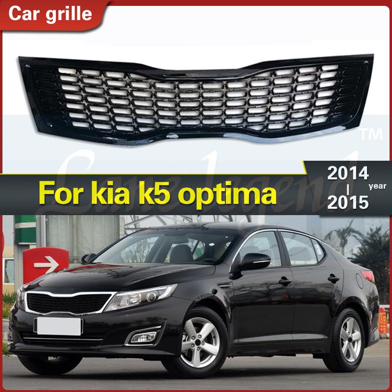 BLACK Front Bumper Grill Radiator Grille FITS for Kia K5 Optima 2014 ...