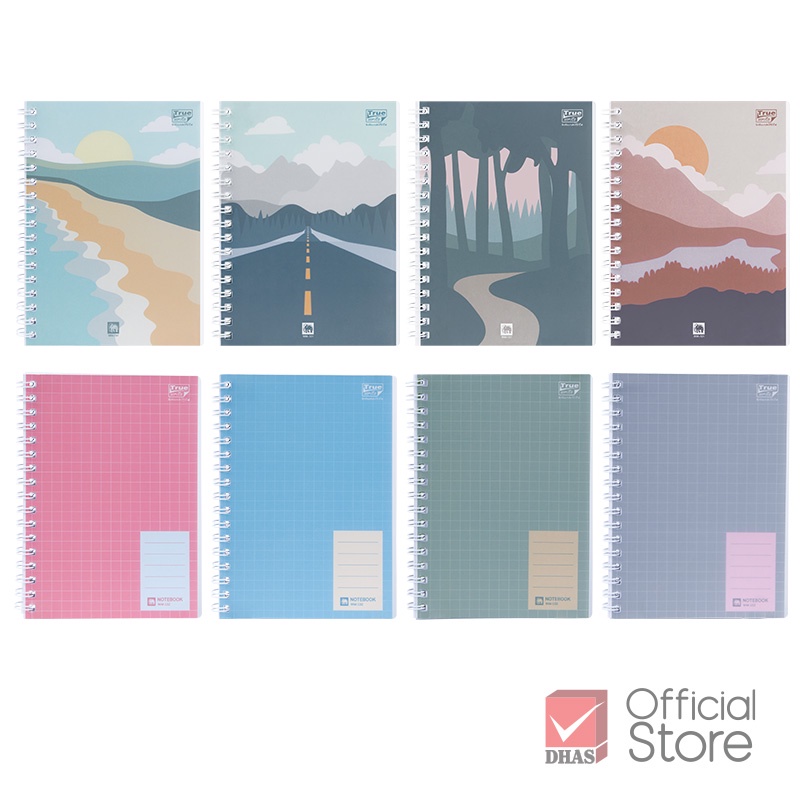 Elephant Design Wirebound Notebook PA Cover A6 (70gsm , 50 Sheets) WM ...