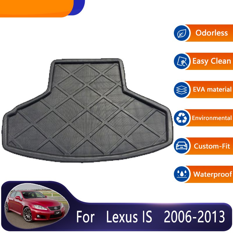 Car Trunk Pads For Lexus IS IS250 IS300 IS350 Sedan 2006-2013 Car ...