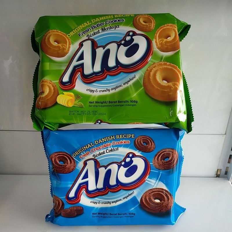 Ano Original Danish Butter Cookies 108g | Shopee Malaysia