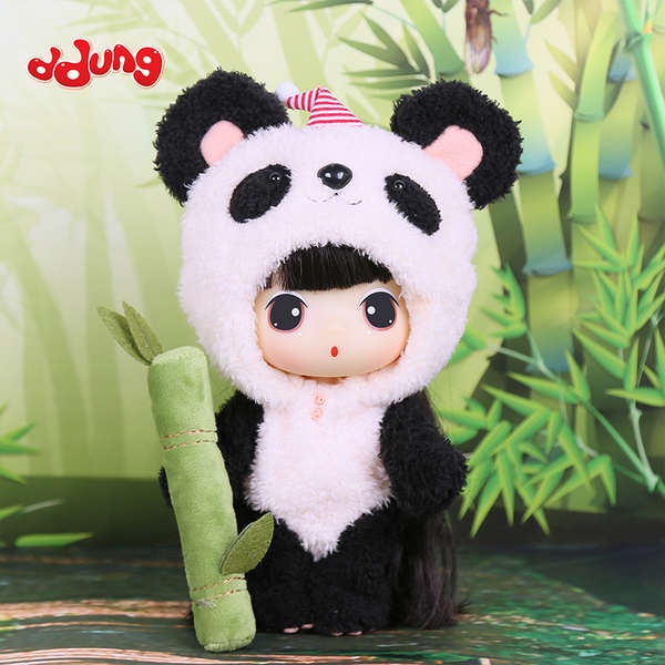 🔥 Hot spot sales 🔥 Ddung Dongji 18cm Panda Dress Up Doll Cute Doll Girl Doll Toy Figure Gift for ...