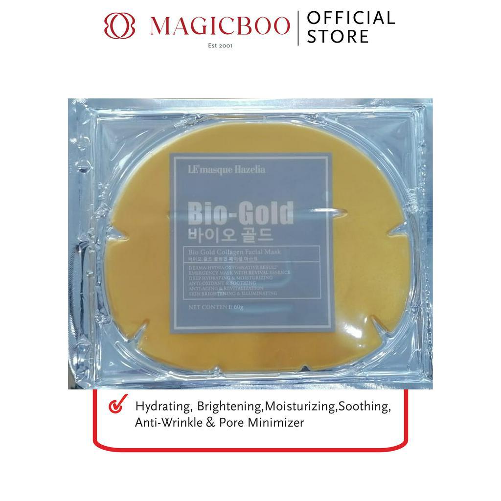 Magicboo Lemasque Bio Gold Collagen Facial Mask (1pc) | Shopee Malaysia