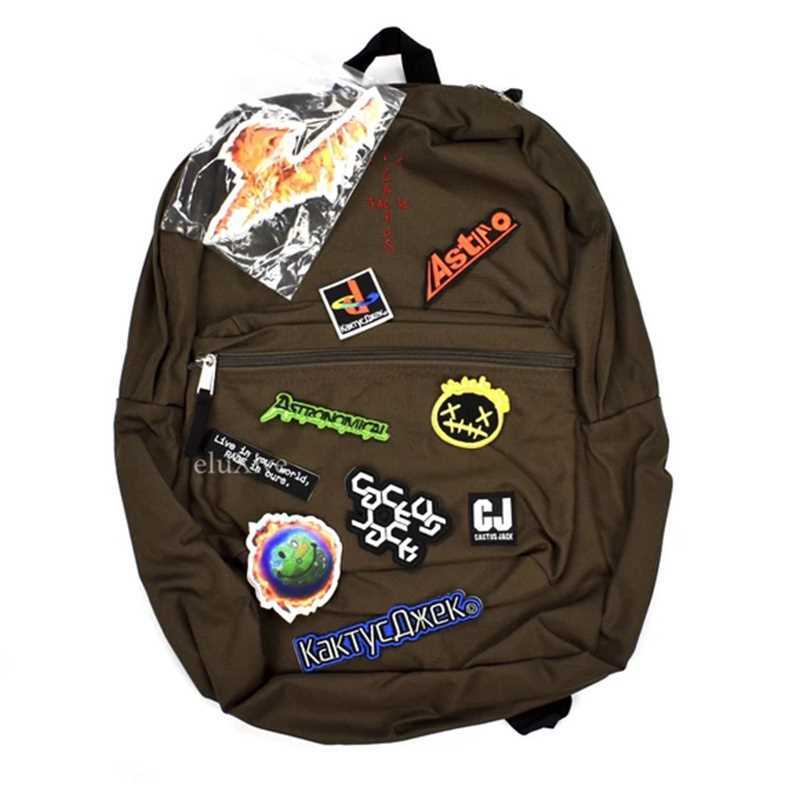 Travis Scott ts Cactus Jack Backpack Hip Hop Rap School Bag Shoulder ...