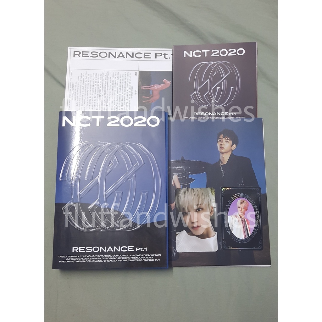 NCT 2020 Resonance Pt 1 Past ver Album (Jaemin Set) | Shopee Malaysia