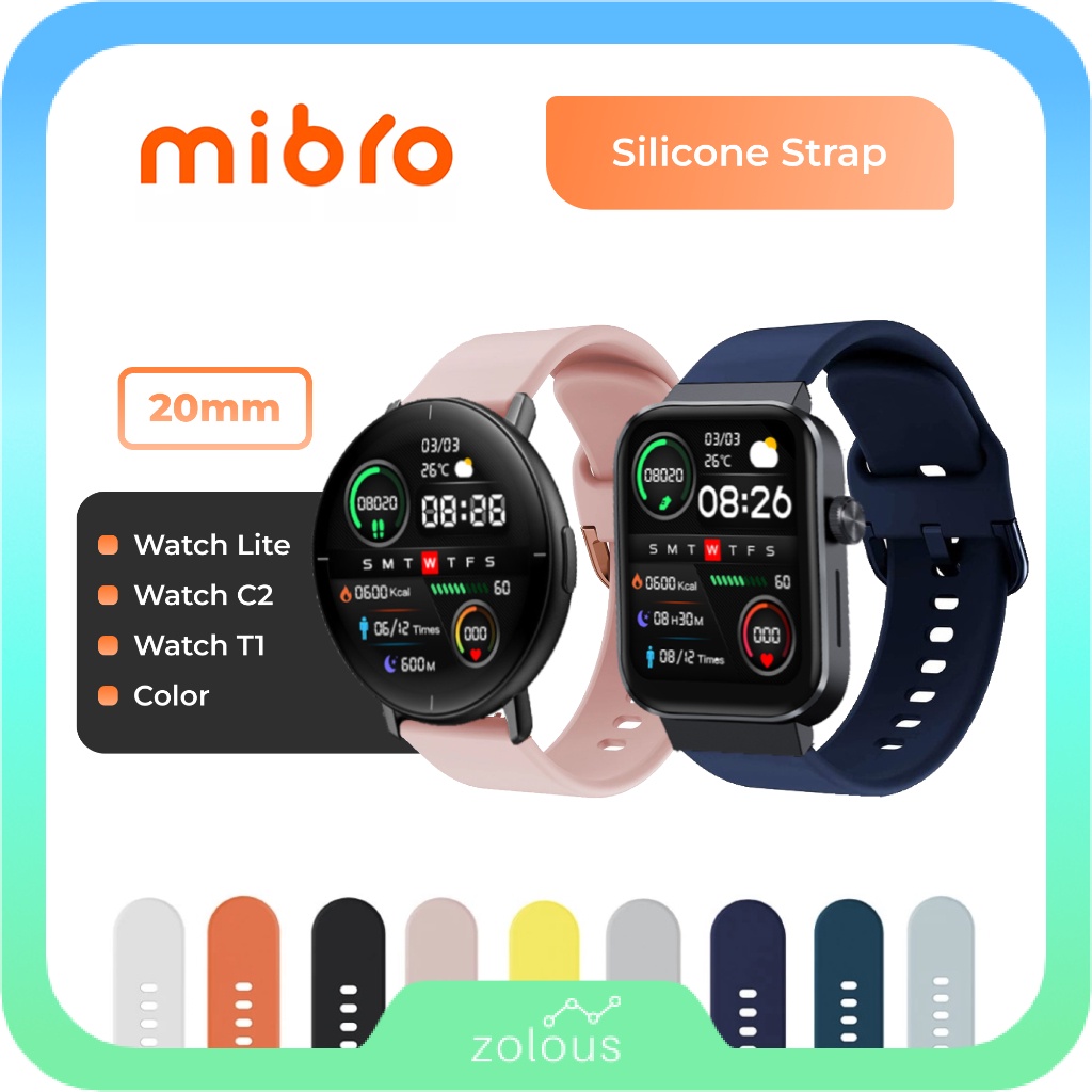 Mibro Watch Lite / C2 / Color / Air 20mm Watch Strap Soft TPU ...