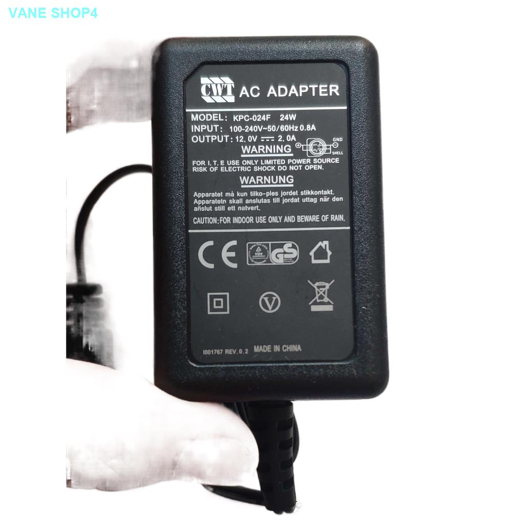 Original Product┋CWT original KPC-024F 24W 12V2.0A 4-pin power supply ...