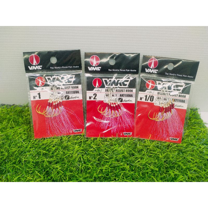 VMC JIGGING ASSIST HOOK AH7110DA DOUBLE ASSIST | Shopee Malaysia
