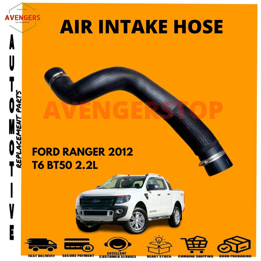 FORD RANGER 2012 T6 BT50 2.2 AIR INTAKE CLEANER HOSE 100% HIGH QUALITY ...