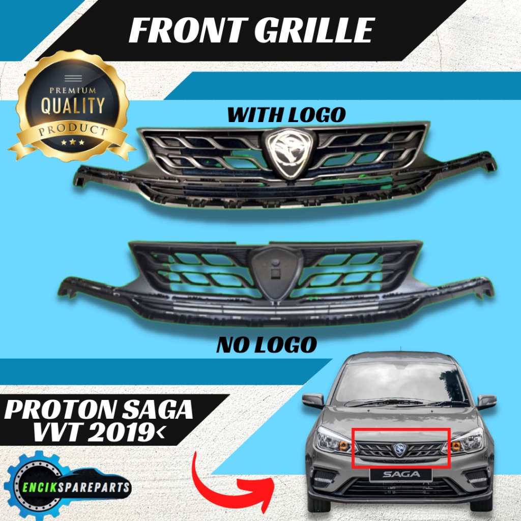 Proton Saga Vvt Front Grille Gril Depan Bumper | Shopee Malaysia