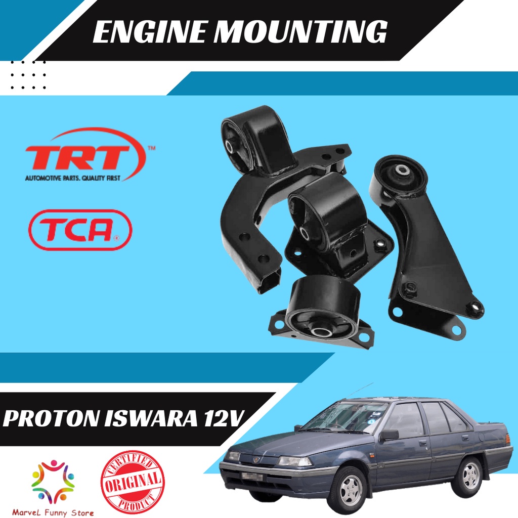 Proton Saga Iswara 12V Engine Mounting Kit Tca / Trt | Shopee Malaysia
