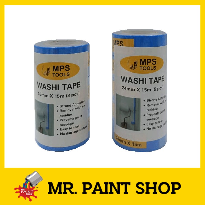 MPS Washi Tape ( 24mm / 36mm ) | Shopee Malaysia