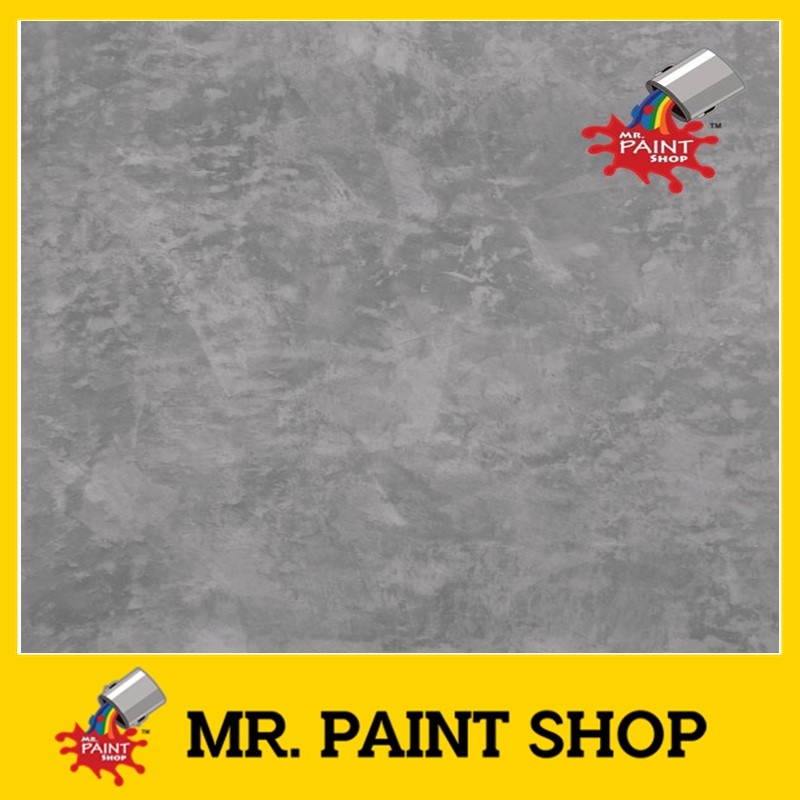 SUZUKA STRATO: CEMENT TEXTURE PAINT (SCT-304 GRANITE GREY) | Shopee ...